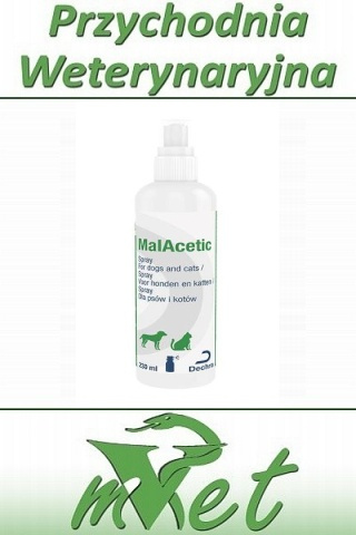 Dechra Malacetic Conditioner - spray 230 ml - odżywka dla psów i kotów ...